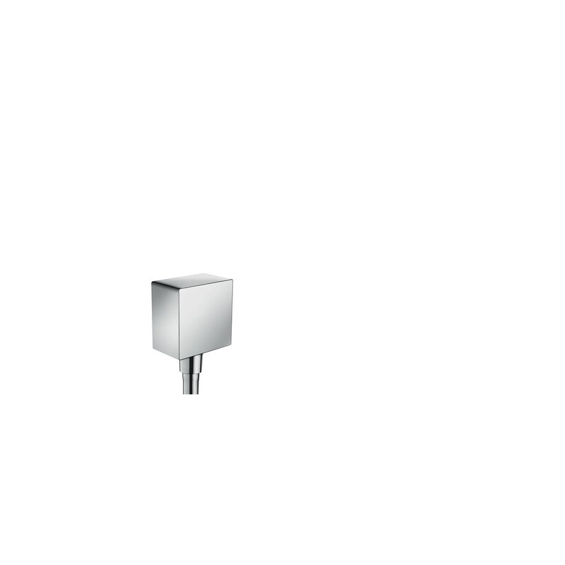 Hansgrohe 26455000 Schlauchanschluss DN15 Fixfit Square – HansgroheDirect