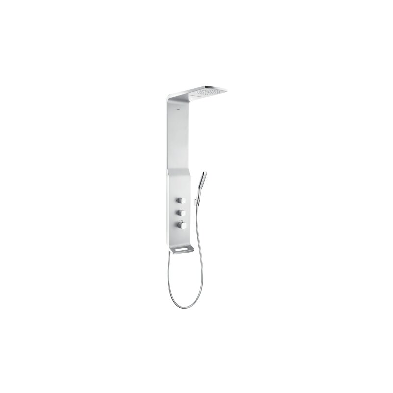Hansgrohe 27008000 Duschpaneel Lift Raindance satinchrom – HansgroheDirect