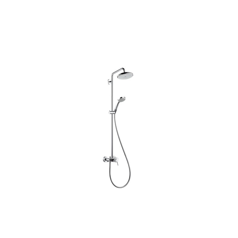 Hansgrohe 27222000 Showerpipe Croma 220 für Dusche – HansgroheDirect