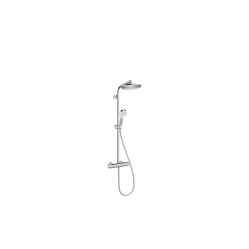Hansgrohe 27267000 Showerpipe Crometta S 240 chrom – HansgroheDirect