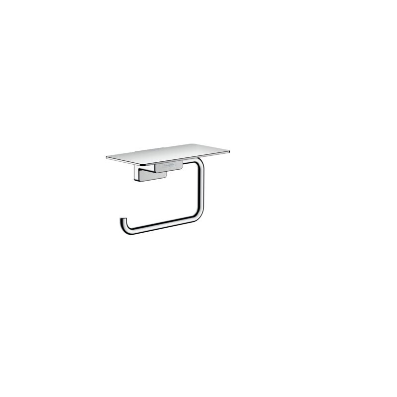 HANSGROHE 41772000 Papierrollenhalter mit Ablage – HansgroheDirect